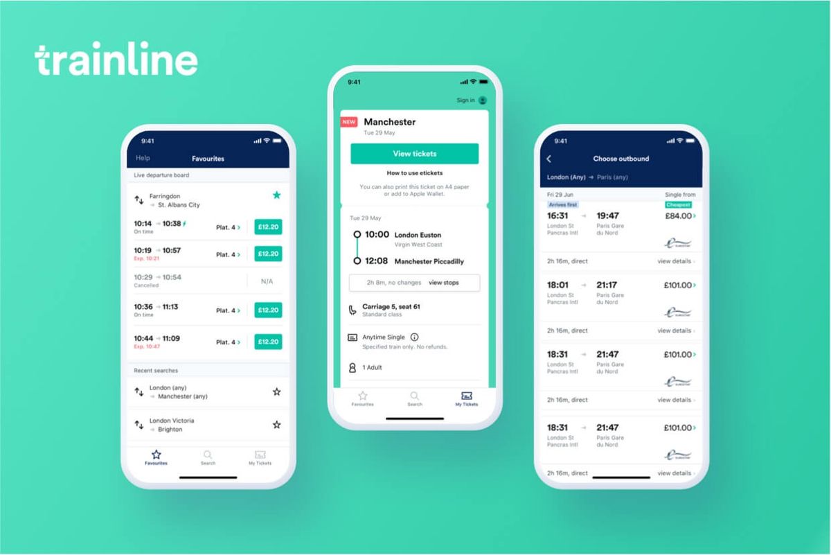 Trainline | TravelNTransit